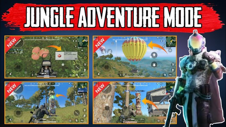 Chế độ mới 'Jungle Adventure' sắp xuất hiện trong PUBG Mobile