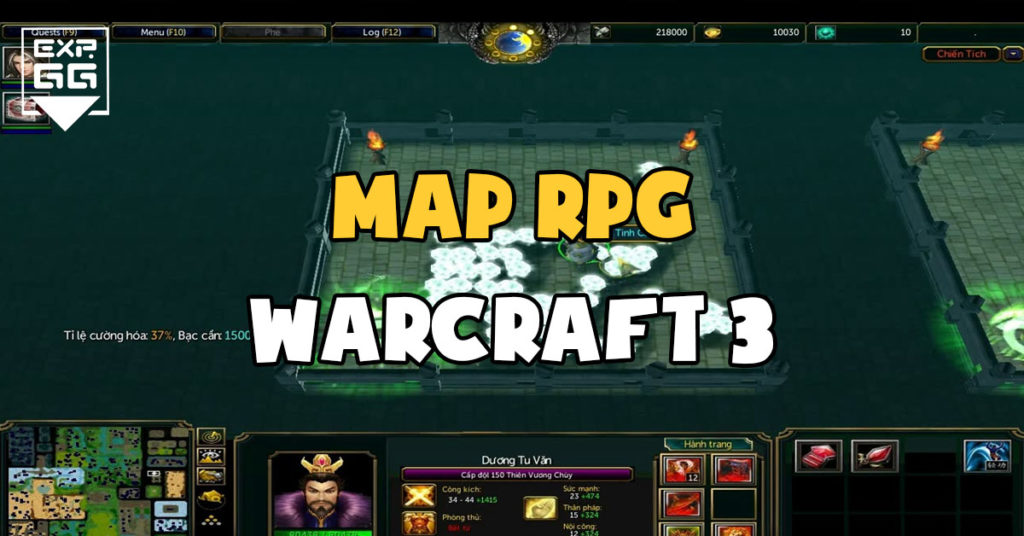 10 map RPG Warcraft 3 cày cấp, kiếm item xuất sắc nhất
