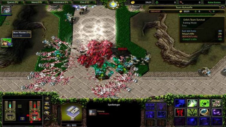 5 map defense thủ cửa hay nhất trong Warcraft 3
