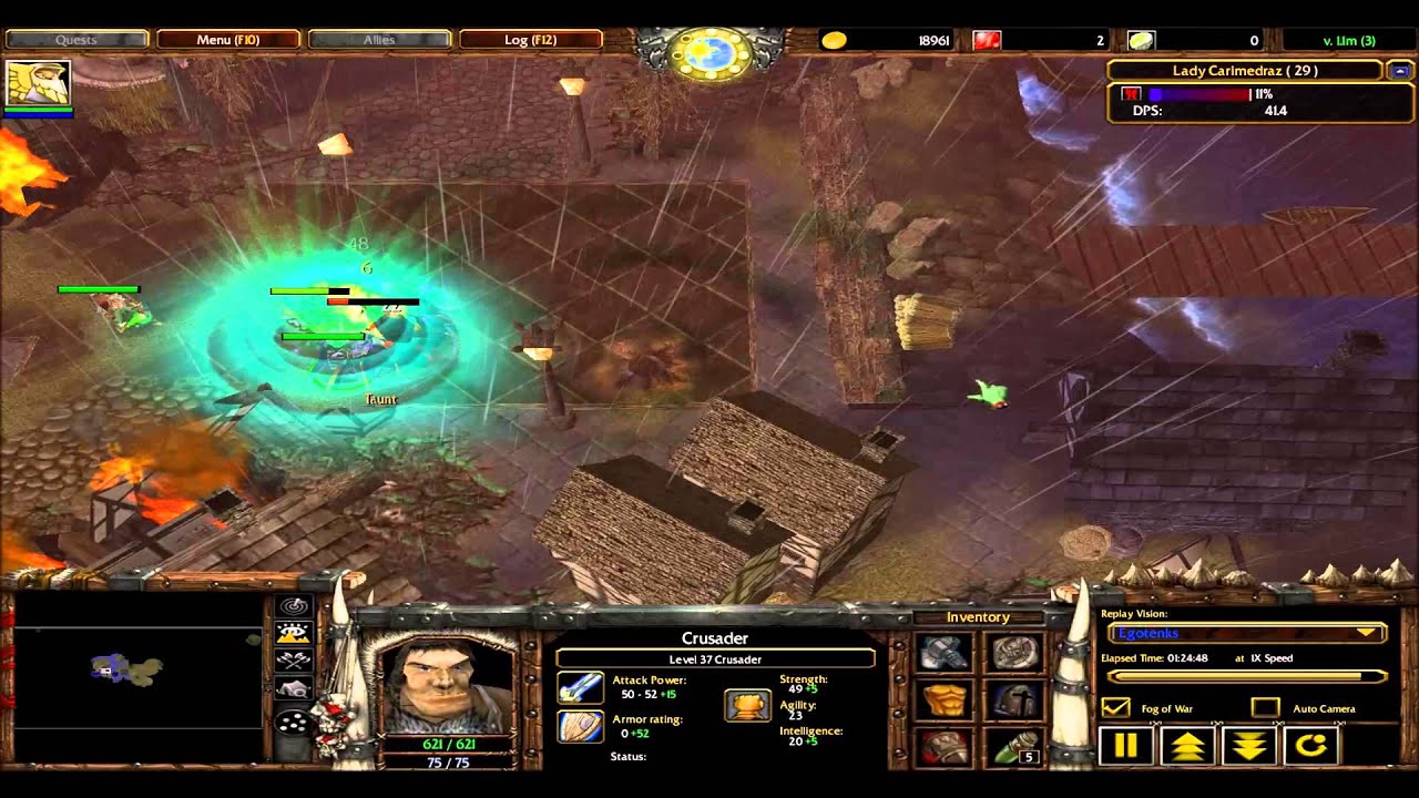 10 map RPG Warcraft 3 cày cấp, kiếm item xuất sắc nhất