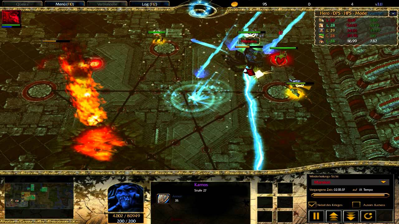 10 map RPG Warcraft 3 cày cấp, kiếm item xuất sắc nhất