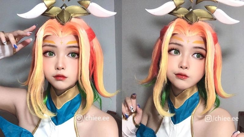 Rụng tim với loạt ảnh cosplay Neeko Vệ Binh Tinh Tú đáng yêu hết nấc ...