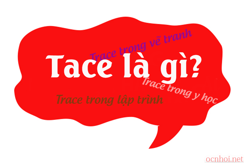 Trace là gì? Tổng hợp các kiến thức liên quan trong vẽ tranh, y học ...