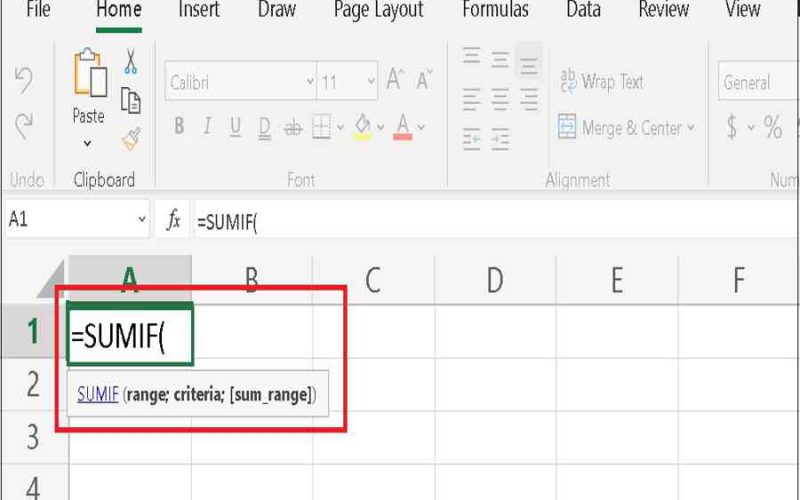 Hàm SUMIF trong Excel: Cách sử dụng đơn giản và dễ hiểu nhất