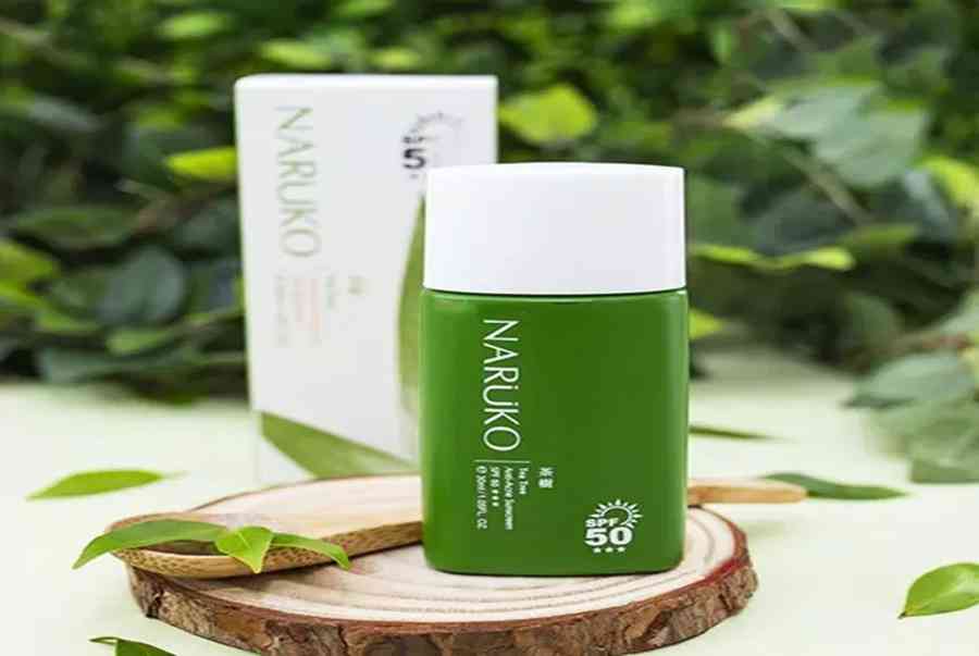 Review kem chống nắng dành cho da mụn Naruko Tea Tree Anti-Acne ...