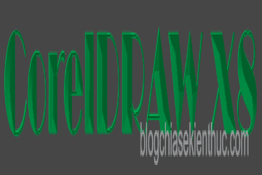 Kỹ thuật sử dụng thực đơn Effects trong CorelDRAW X8