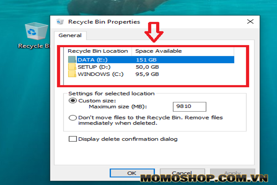“MẸO HAY” Của “Thùng rác” Trên Máy Tính Windows